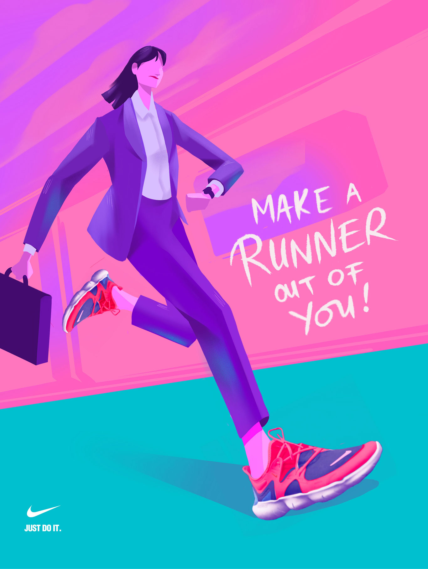 sneaker campaign - Hayes Graphic Artist