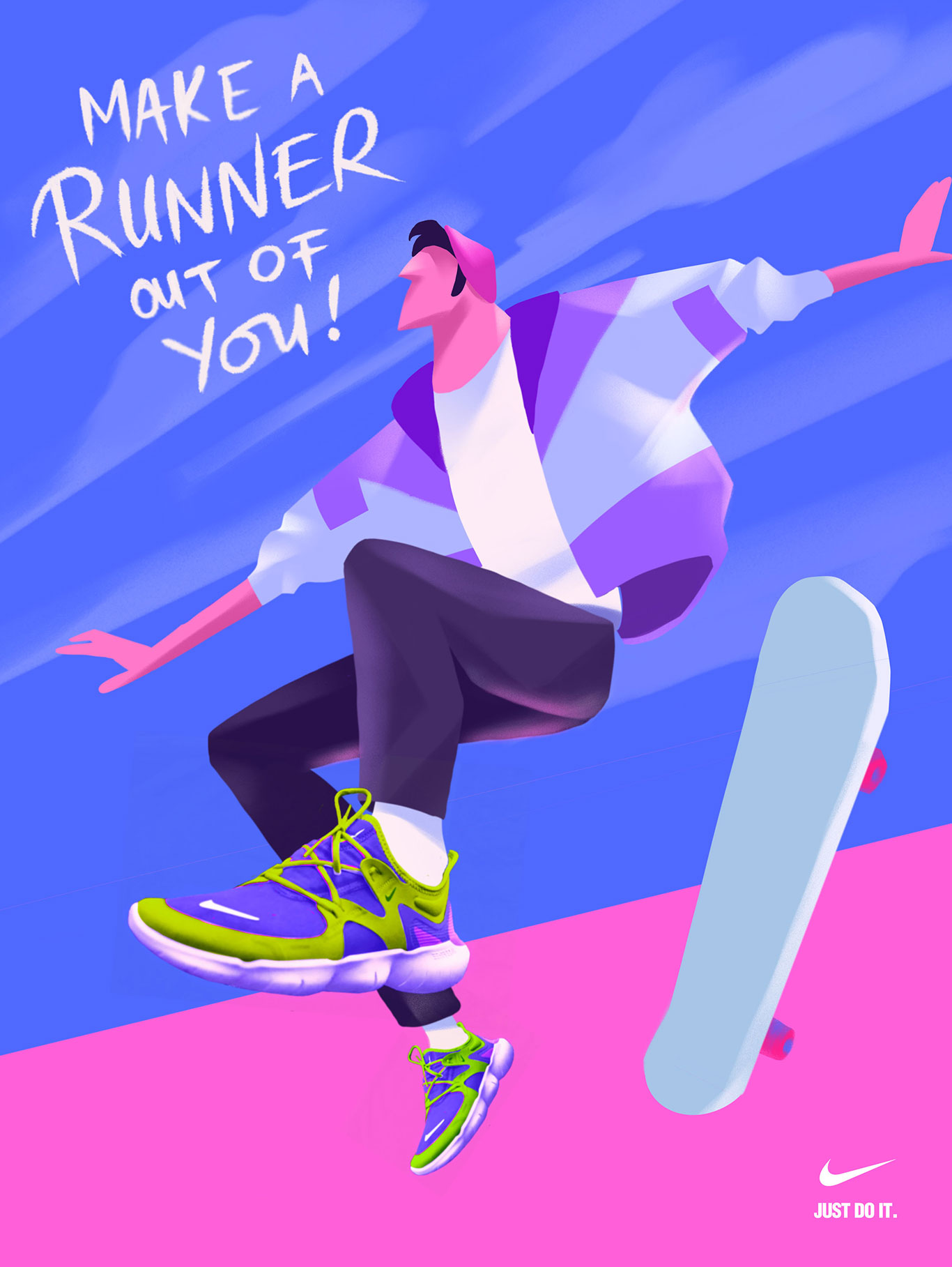 sneaker campaign - Hayes Graphic Artist